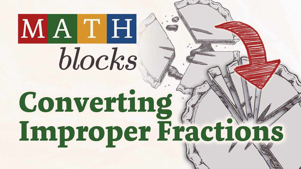 Converting Mix Numbers to Improper Fractions | Learning Blocks ...