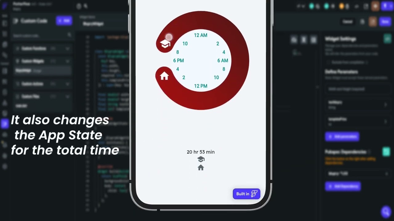 Time Duration Picker FlutterFlow