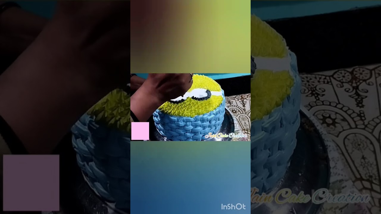 How To Make Minion Theme Cake | Minions Birthday Cake | Delicious And Cute Minion Cake