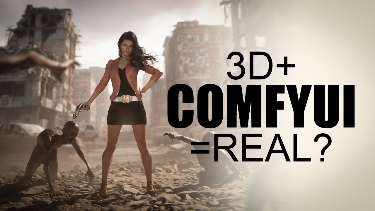 Make Your DAZ / 3D Renders Photorealistic With ComfyUI — In Seconds