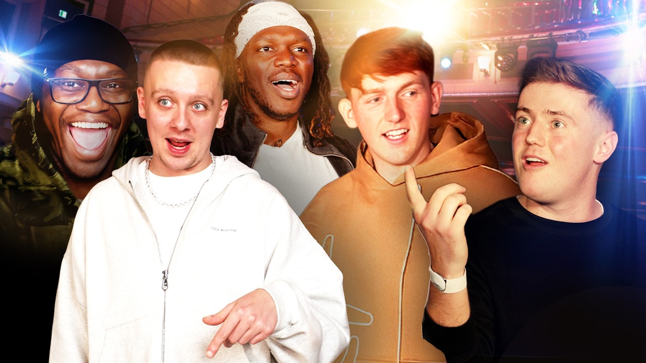 I DID MAGIC WITH KSI, ANGRY GINGE, AITCH & DEJI!
