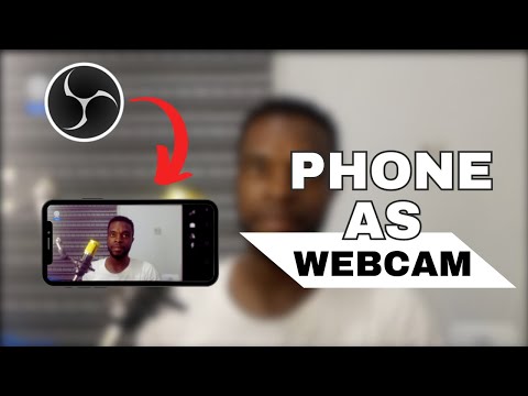 How to Use Your Phone as Webcam or Camera in OBS Studio - Iriun Webcam Tutorial