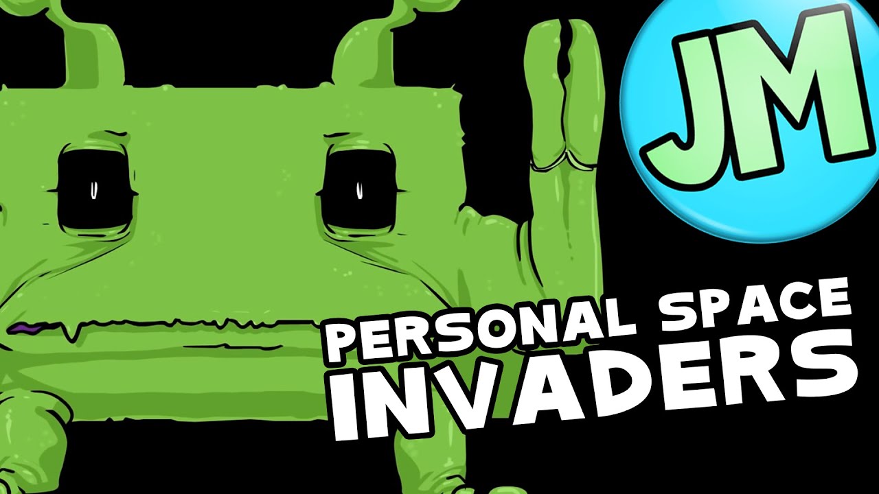 Personal Space Invaders (Game Parody) - Jaxamoto