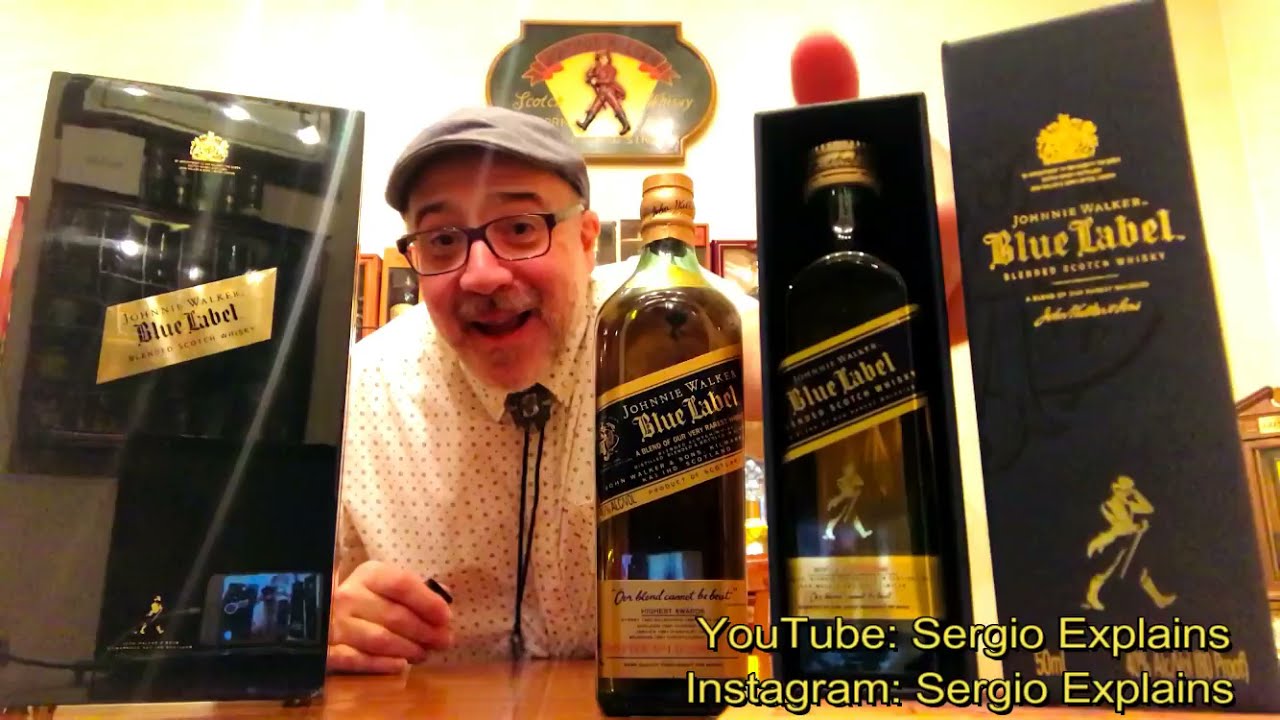 Wooden Lacquered Box Johnnie Walker Blue Label Limited Edition Collectible