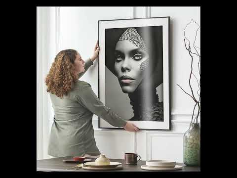 Black and White Portrait of Beautiful Woman, Women Poster, Downloadable Art, Wall art, #shorts #art
