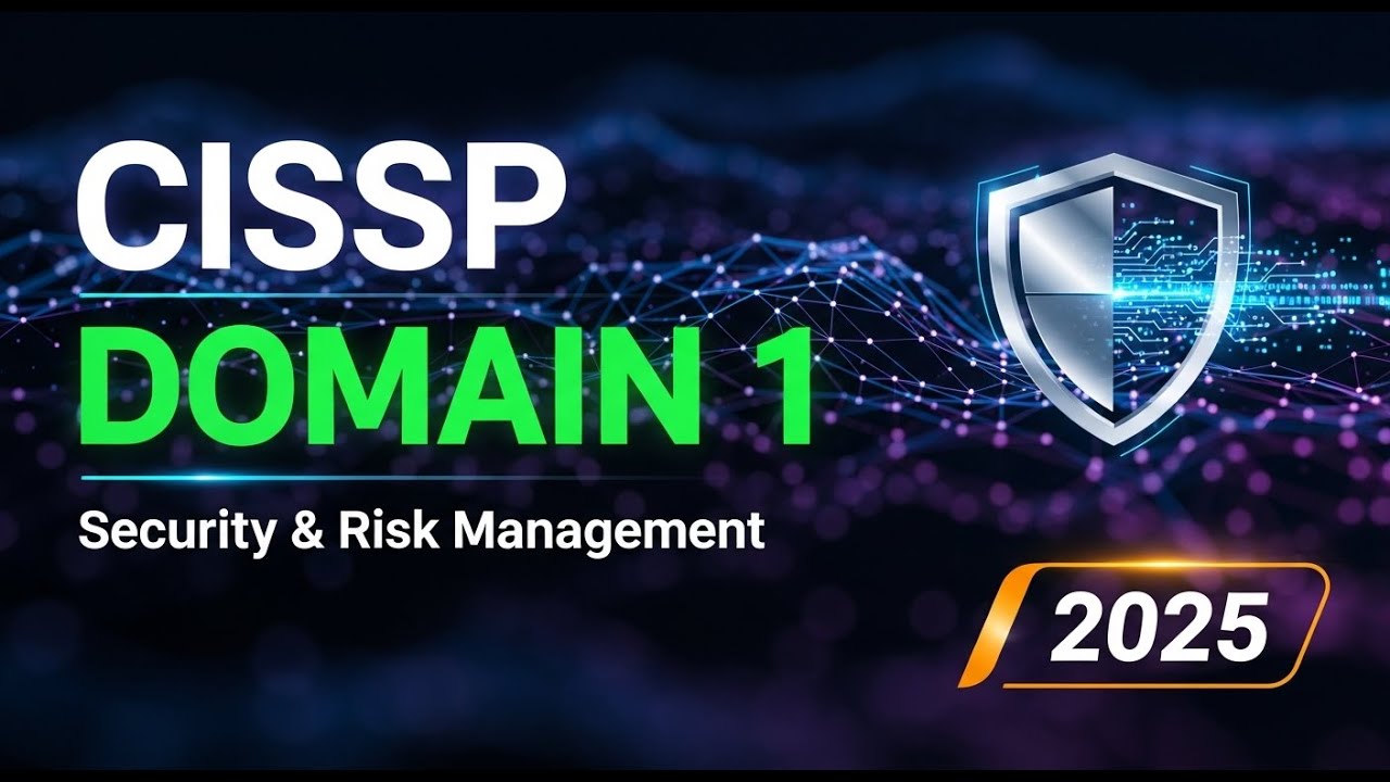 CISSP Domain 1 Audio Guide (2026) – Security and Risk Management | Full Study Review