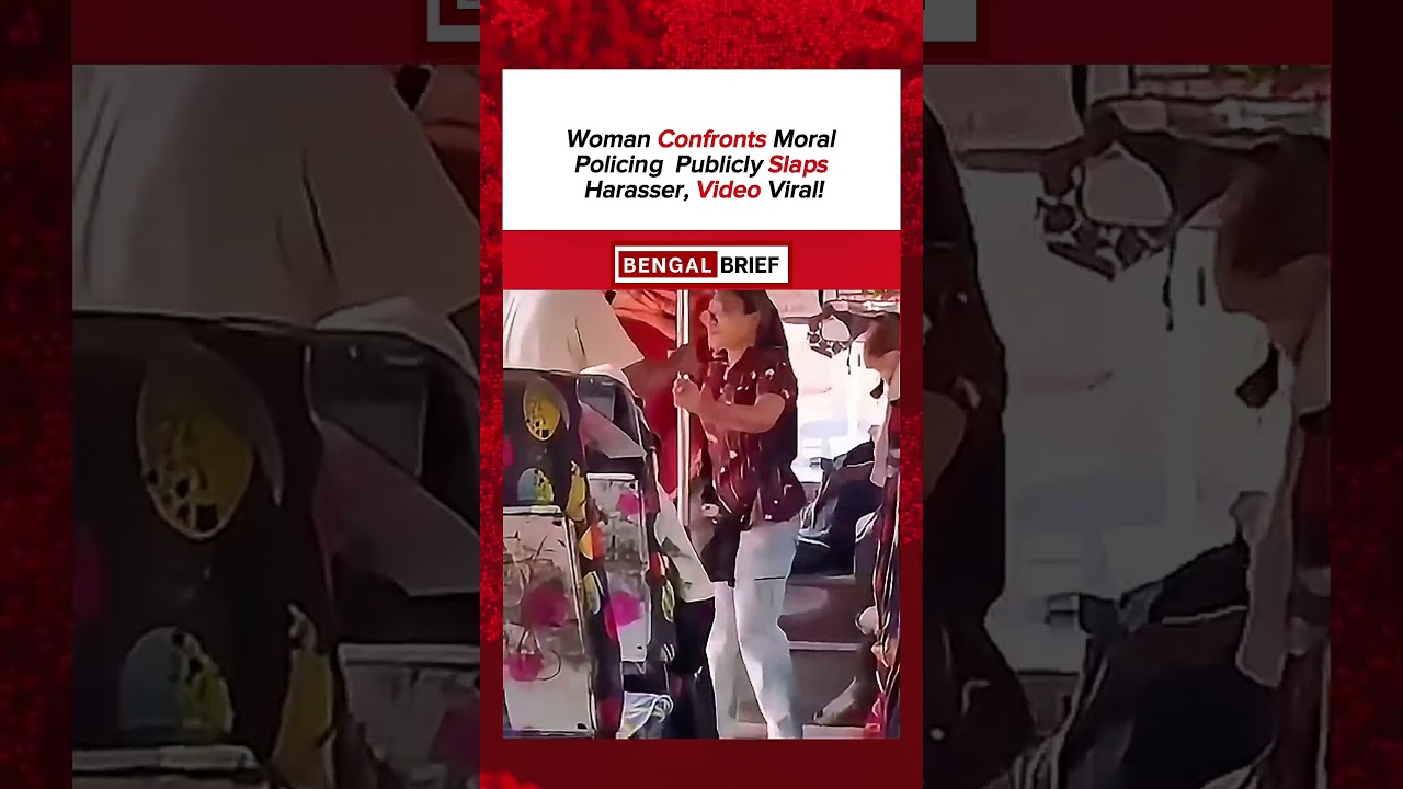 Woman Confronts Moral Policing — Publicly Slaps Harasser | Viral Video!