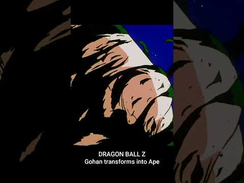 Gohan Transforms into Giant Great Ape!