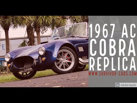 1967 AC Cobra Replica 427 for sale Tampa Florida - Survivor Classic Cars #0243- SOLD