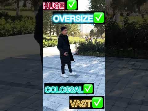 Big synonyms. How to say big in other words: @jonrevolution @joneducator