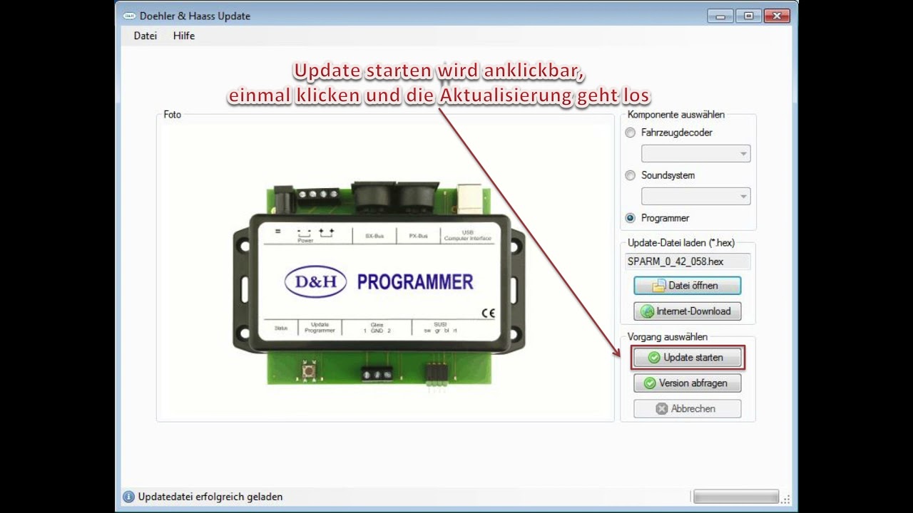 D&H Programmer Update