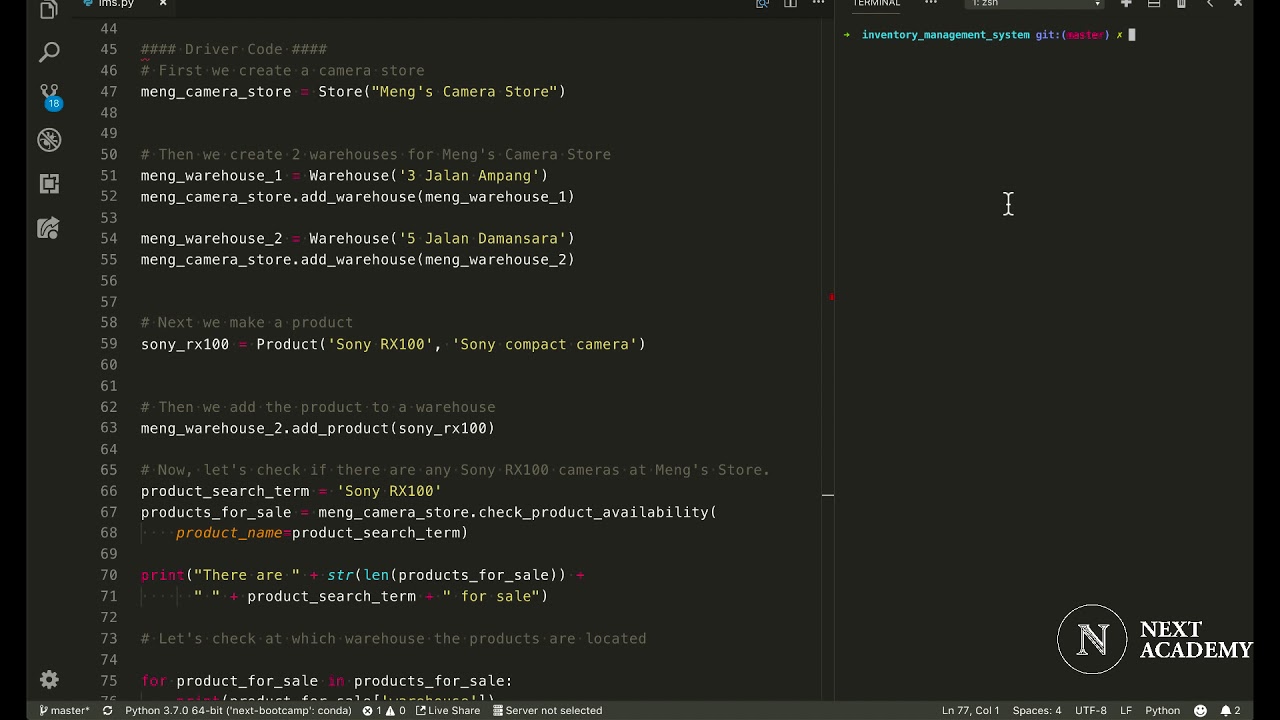 Object Oriented Programming Challenge Solution Walkthrough