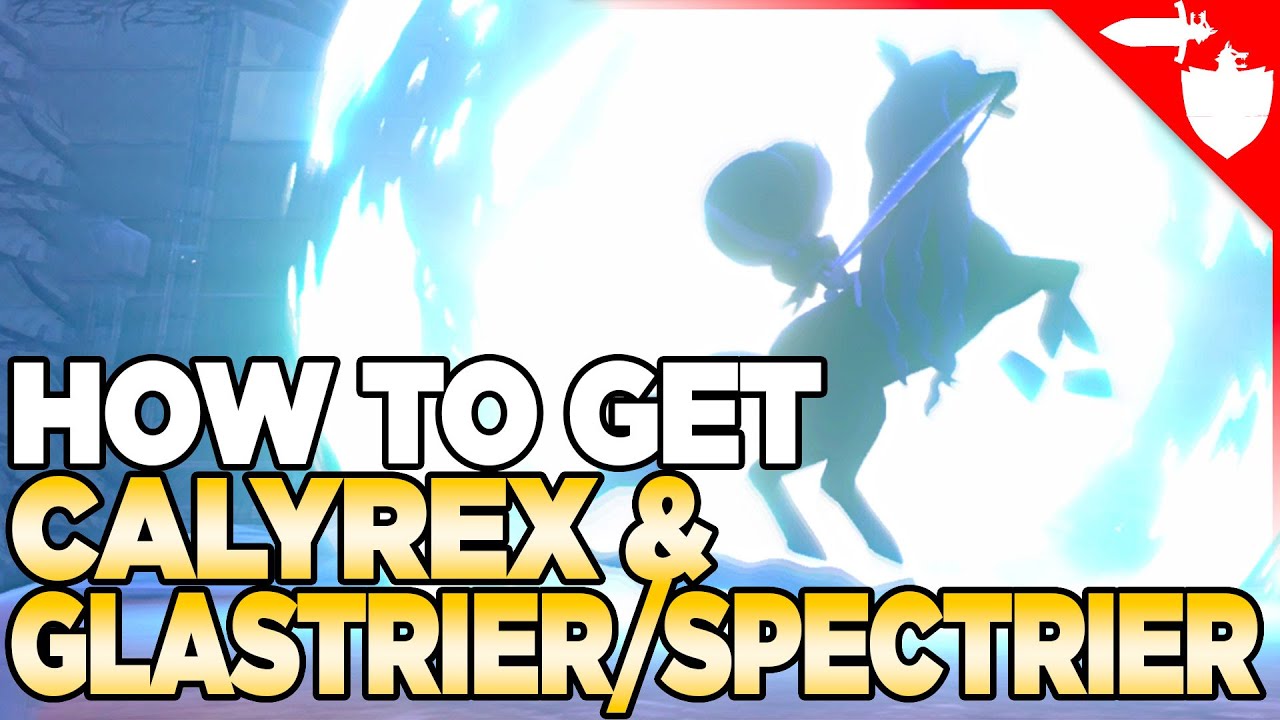 How to Get Calyrex & Glastrier/Spectrier Walkthrough - Pokemon Sword & Shield DLC Crown Tundra