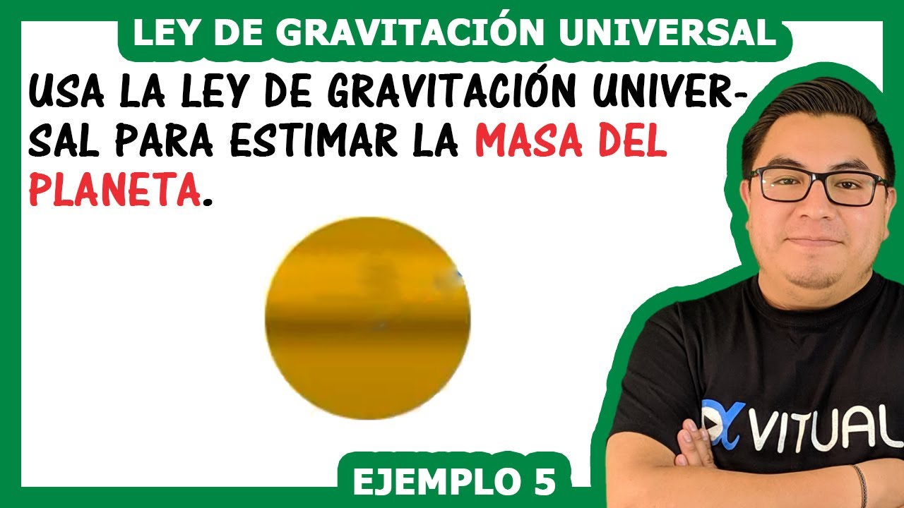 Law of Universal Gravitation Example 5 | Physics - Virtual University