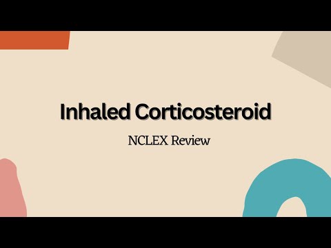 Inhaled Corticosteroid (ICS) --- NCLEX Nursing Review