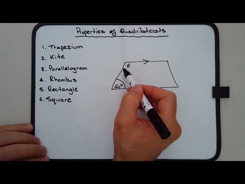 How to describe side & angle properties of common quadrilaterals