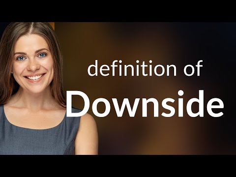 Downside • what is DOWNSIDE definition
