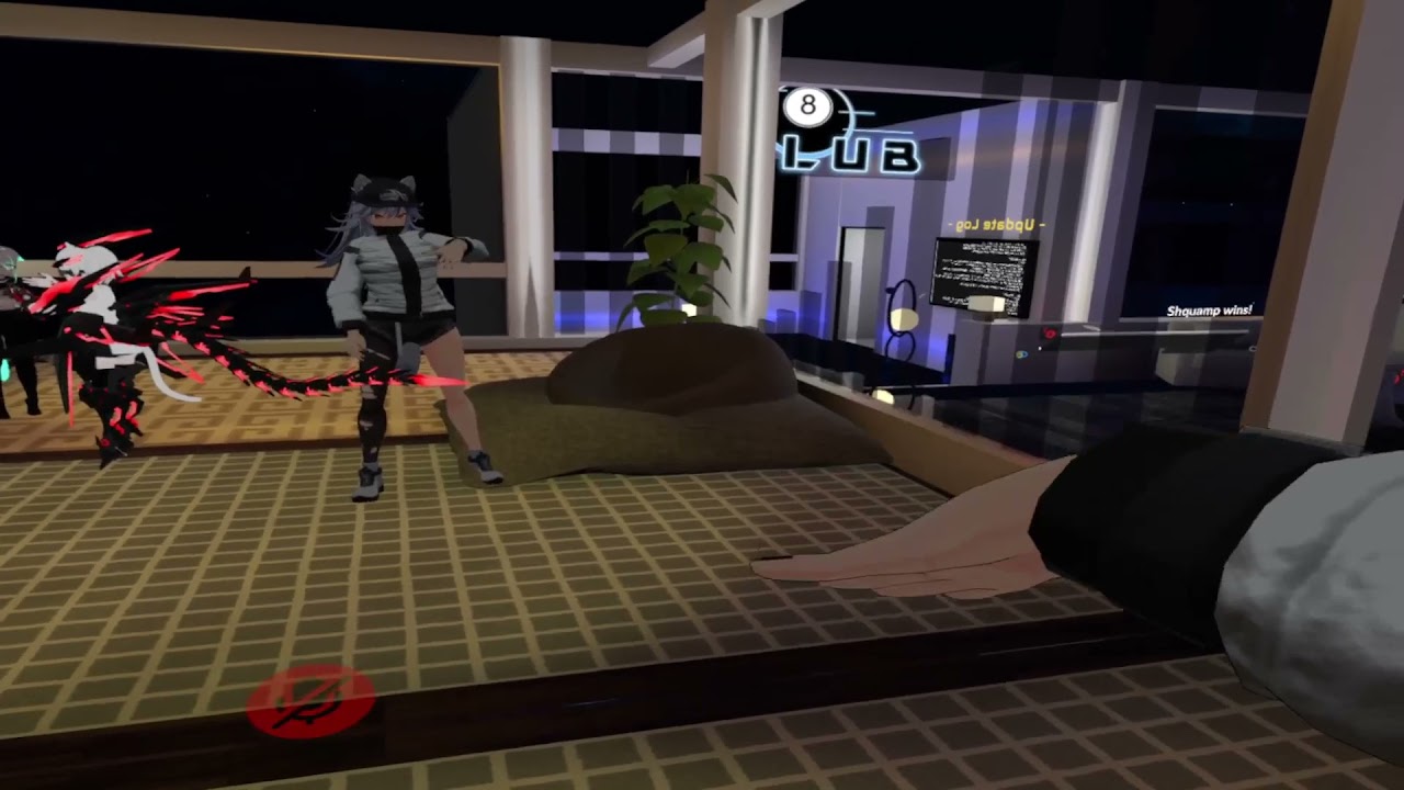 VRChat avatar SAO menu