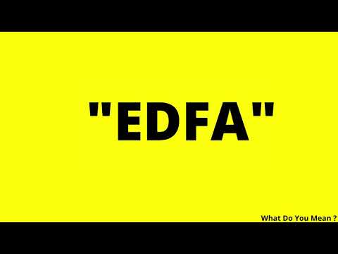 EDFA Full Form || What is EDFA ?