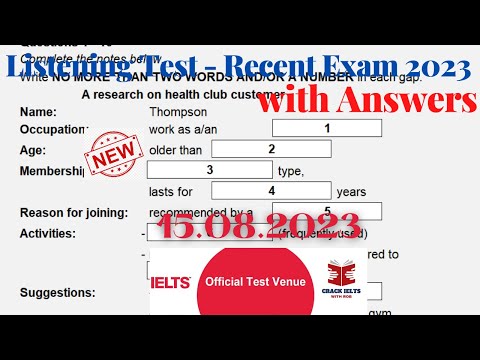 Practice Test - 3 Video Lecture - IELTS