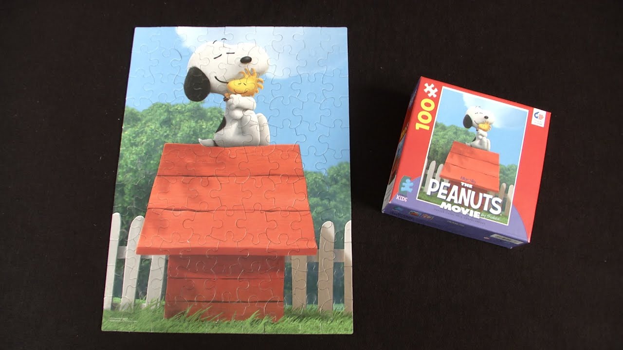 The Peanuts Movie Snoopy Hugs Woodstock Puzzle from Ceaco