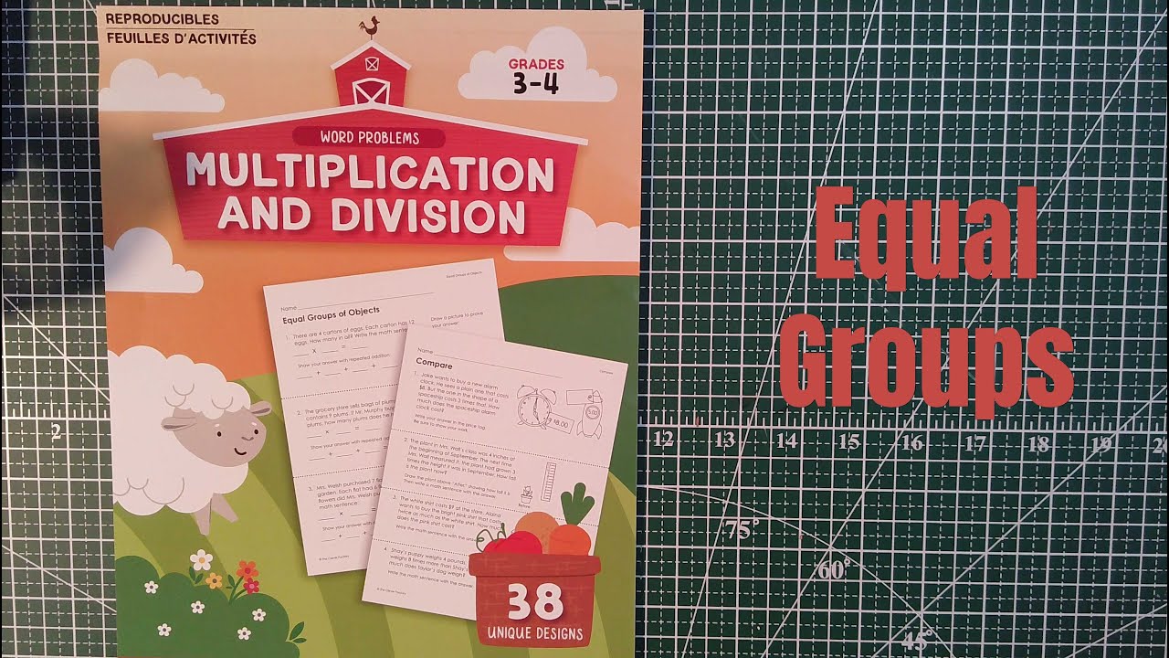 Equal Groups Multiplication | Skip Counting with Visual Objects