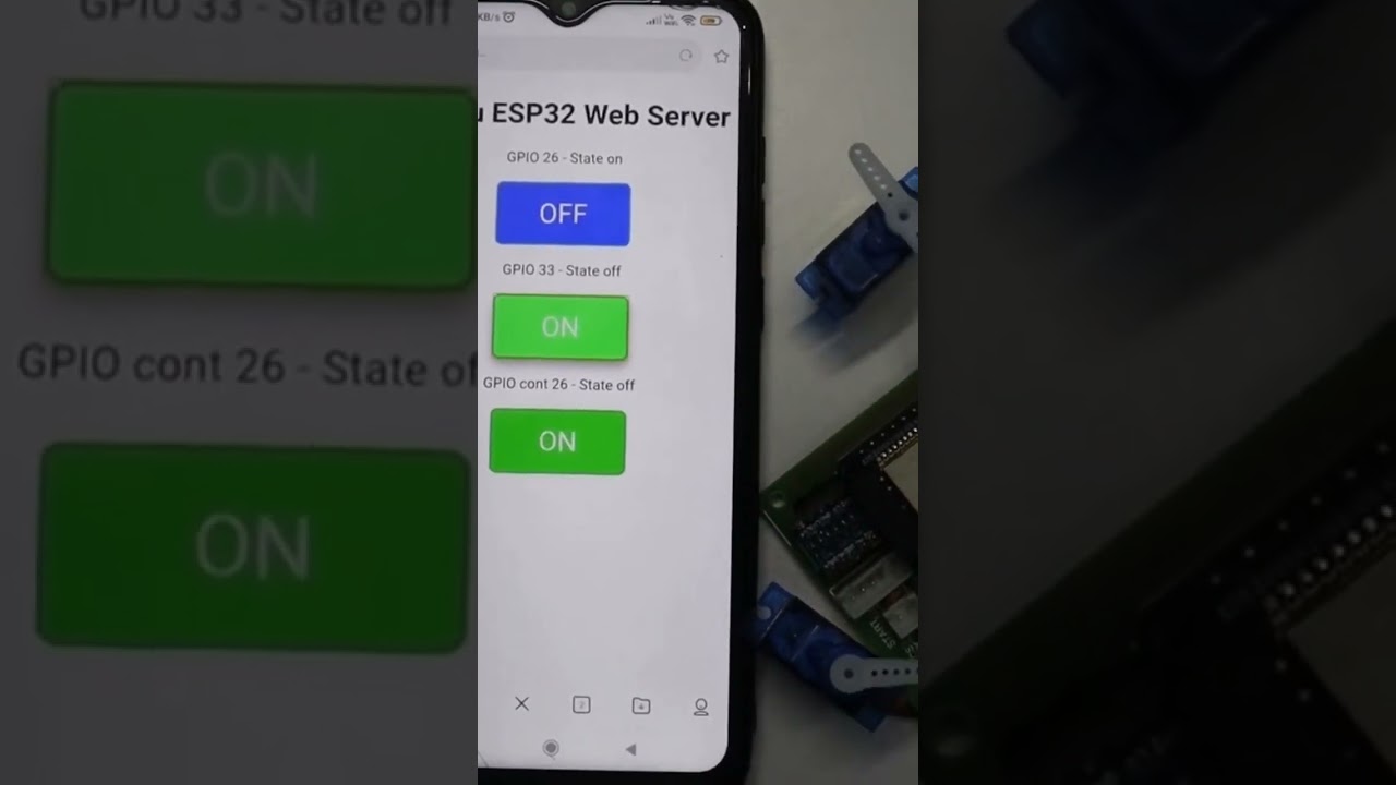 ESP32 Synchronous webserver