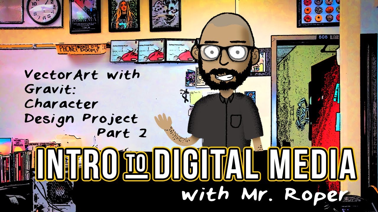 Vector Art: Animated Character Part 2