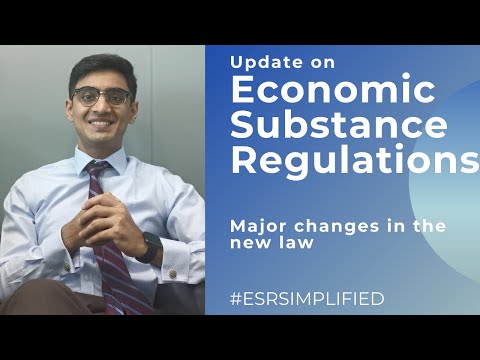 New Economic Substance Regulations | ESR | Important Changes | Updated Compliance Requirements | UAE