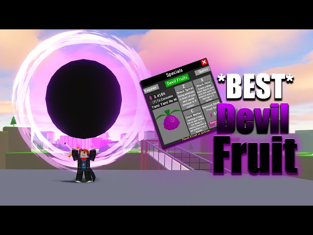 Dark Fruit in Roblox Anime Fighting Simulator: Moves, cooldown, rarity ...