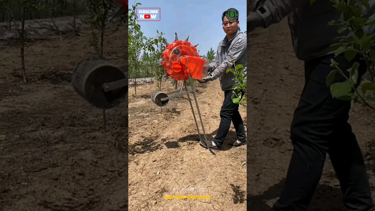 Amazing and Simple Manual Hand Seeder Machine