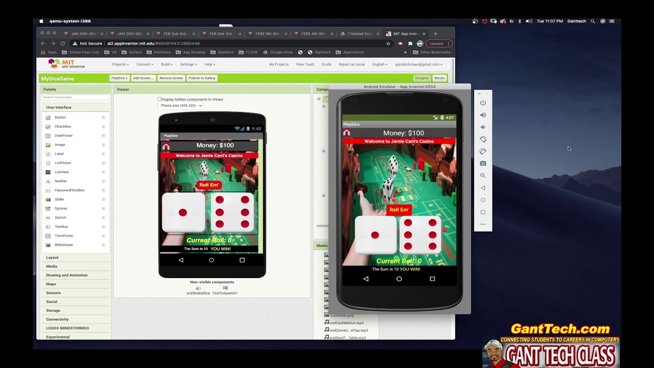 Mastering Boolean Expressions And Conditionals In Mit App Inventor Building A Basic Dice Game