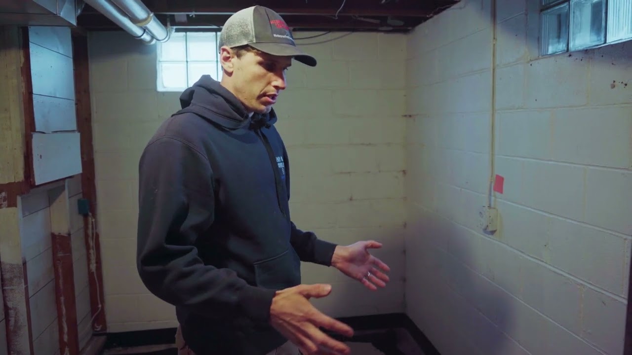 Installing an Interior Edge Drain Tile System in a Basement