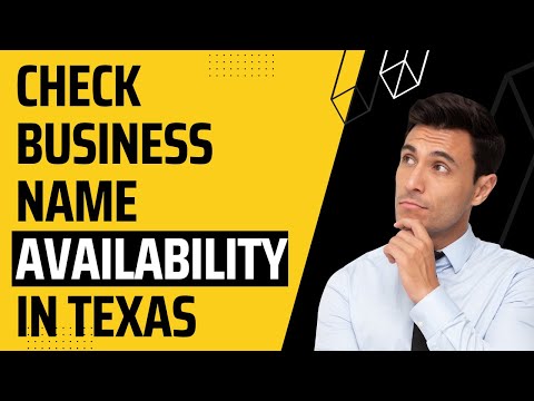 How to Check Business Name Availability in Texas for Free