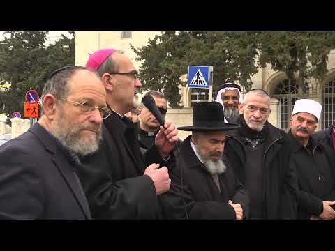 Archbishop Pierbattista Pizzaballa Speaking at Interfaith Gathering for Peace in Ukraine