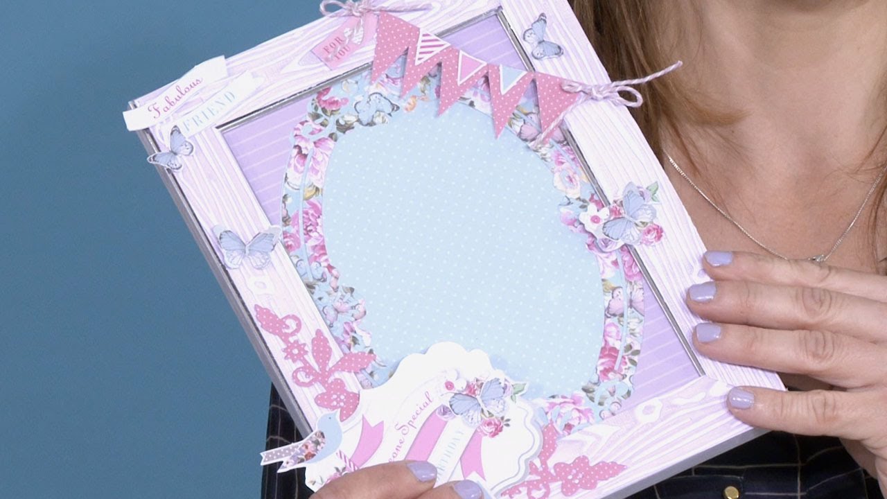 Making a Floral Picture Frame | In The Studio