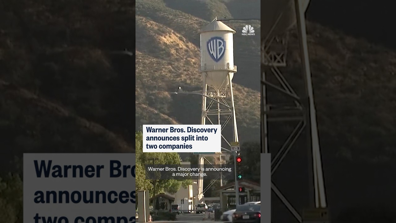 Warner Bros. Discovery announces split into two companies