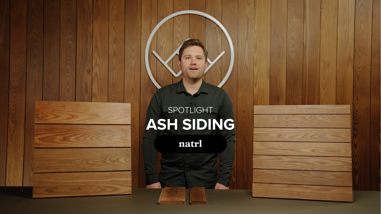 Spotlight | Thermally Modified Ash Siding
