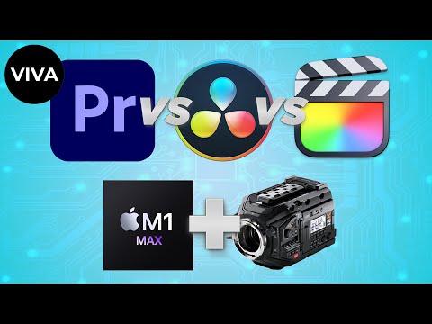 Which is THE BEST Video Editing Software on M1 Max? Premiere Pro, DaVinci Resolve, Final Cut Pro