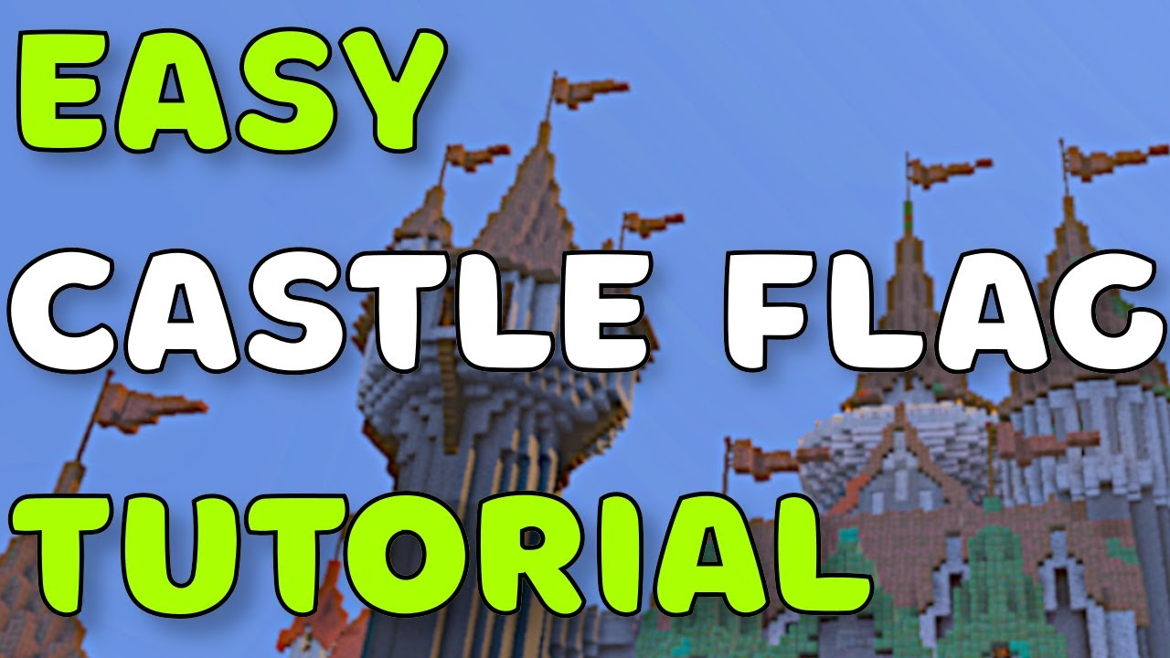 How to MAKE A FLAG in Minecraft | EASY Minecraft Tutorial