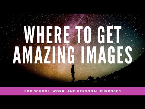 Where to get FREE & AMAZING images