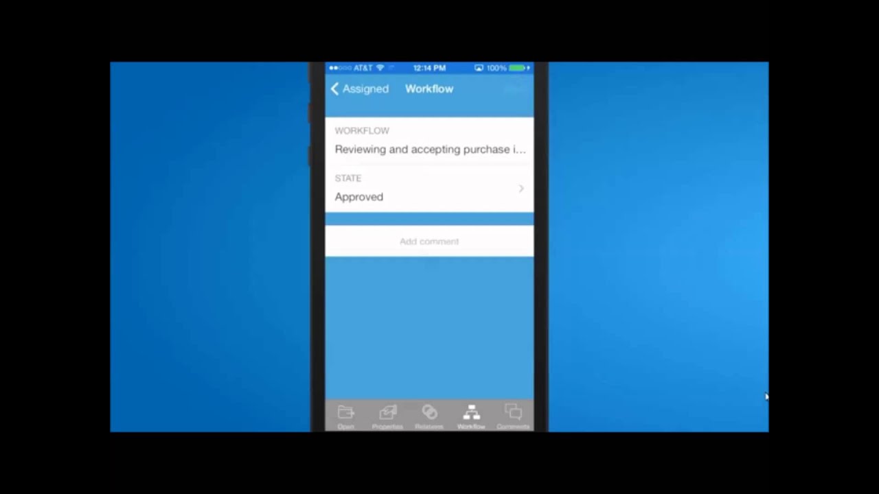 Mobile Apps Document Management System