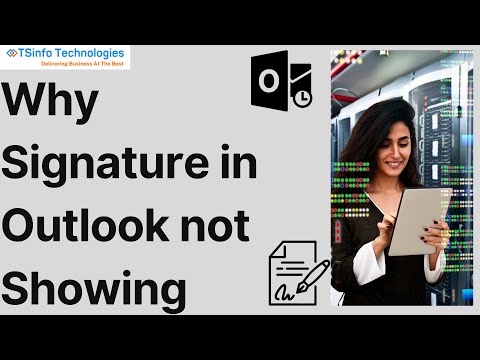 Microsoft Outlook 365 signature is not showing | Outlook signature not showing
