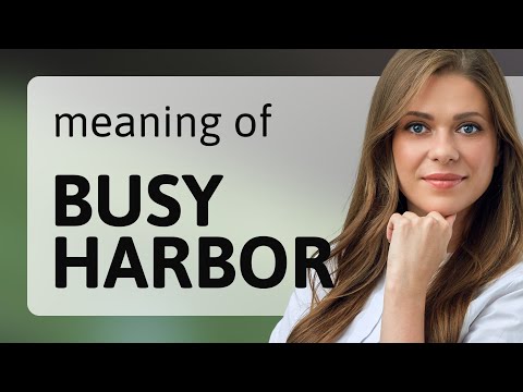 Understanding the Phrase "Busy Harbor": An English Language Guide