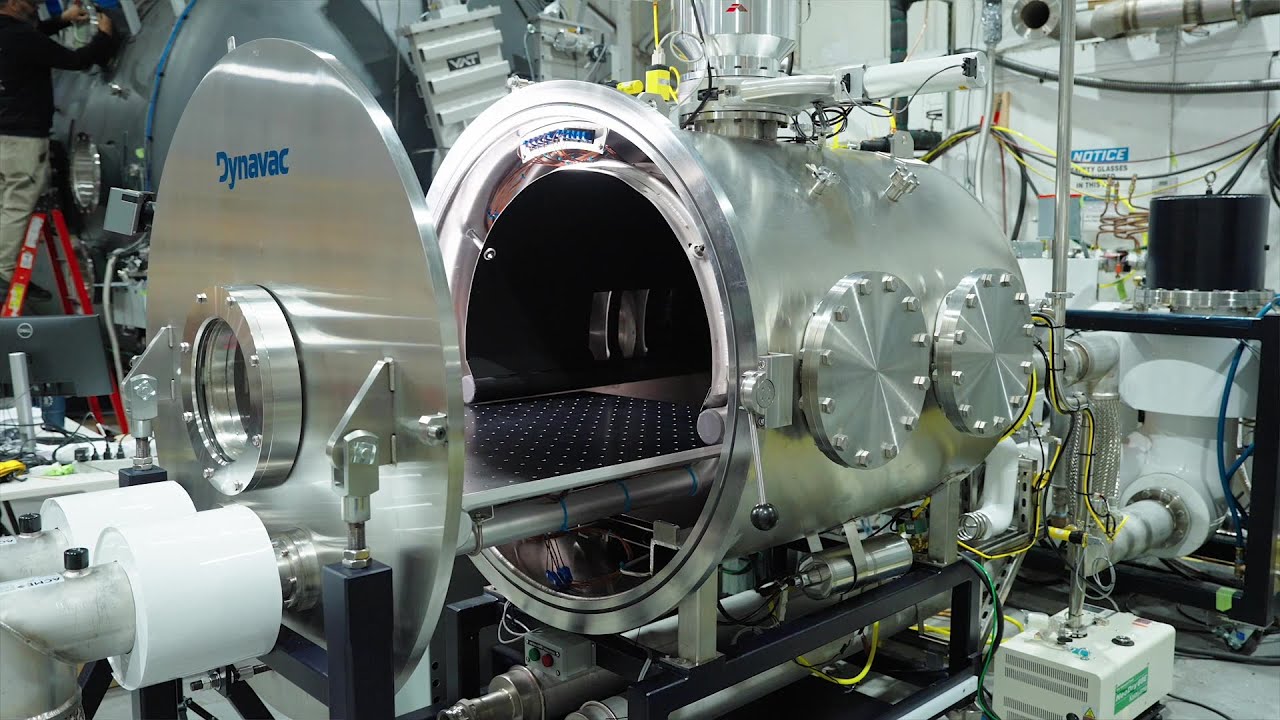 Thermal Vacuum Chamber for Satellite Component Testing