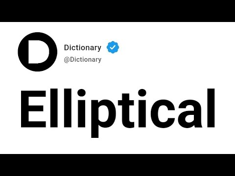 Elliptical Meaning In English