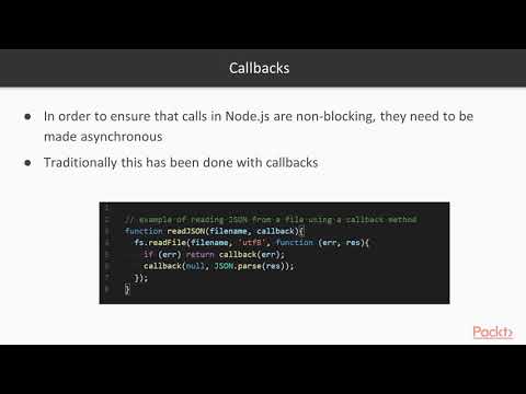 Learn Building Microservices with Node js Handling Callbacks Event Emitters Promises | packtpub ...