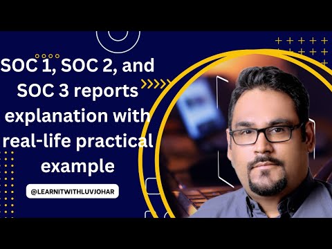 SOC 1, SOC 2, and SOC 3 reports explanation with real-life practical example | SOC1, SOC2, SOC3