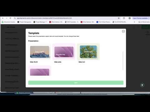 Learneris, Genenerate Lesson slide in less than 3 mins