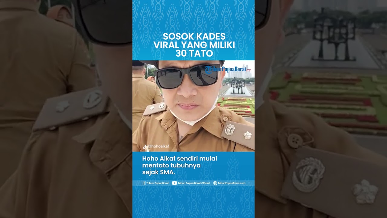 Mengenal Sosok Hoho Alkaf, Kades Purwasaba yang Miliki 30 Motif Tato di Tubuhnya - Tribun Video